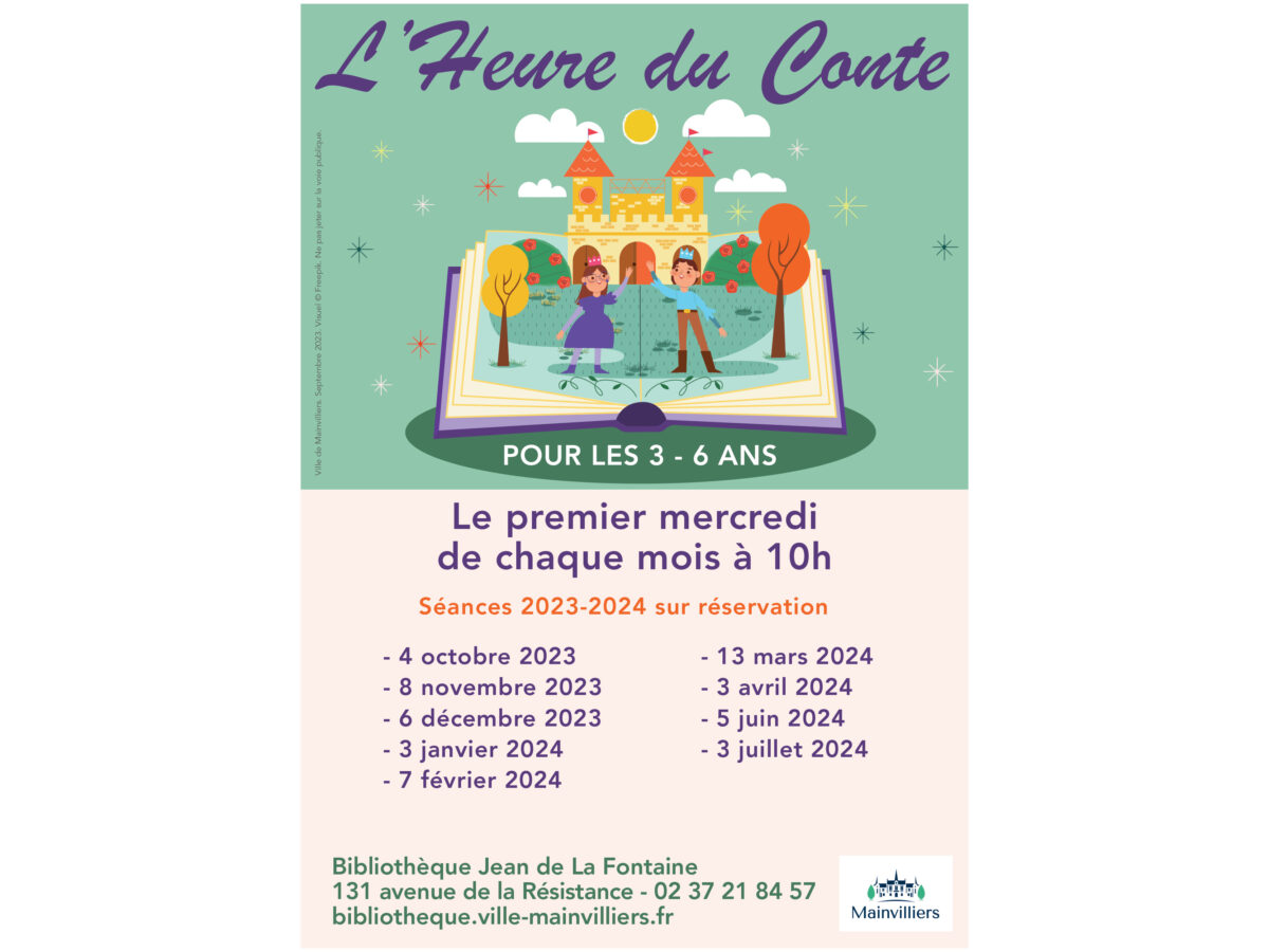 Bibliothèque : L’Heure du Conte - Site de la mairie